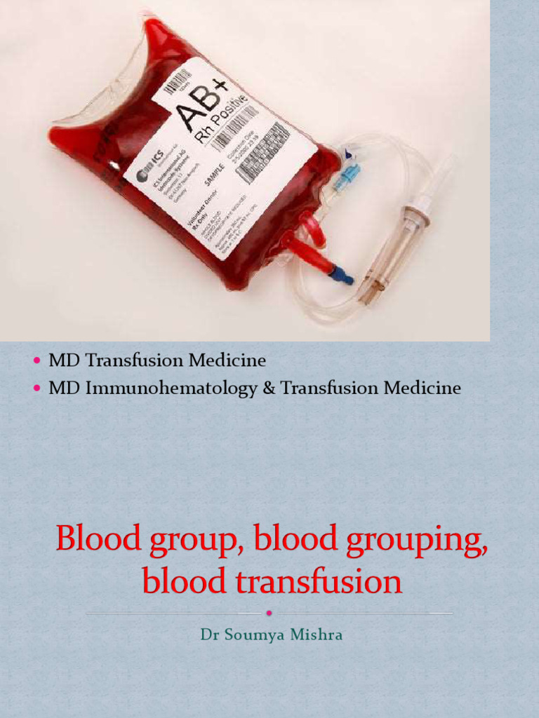 Blood Group Antigens & Rh System | PDF | Blood Type | Vertebrates
