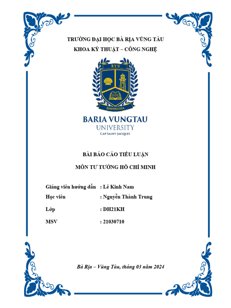 Tthcm-Nguyen Thanh Trung-21030710 | PDF