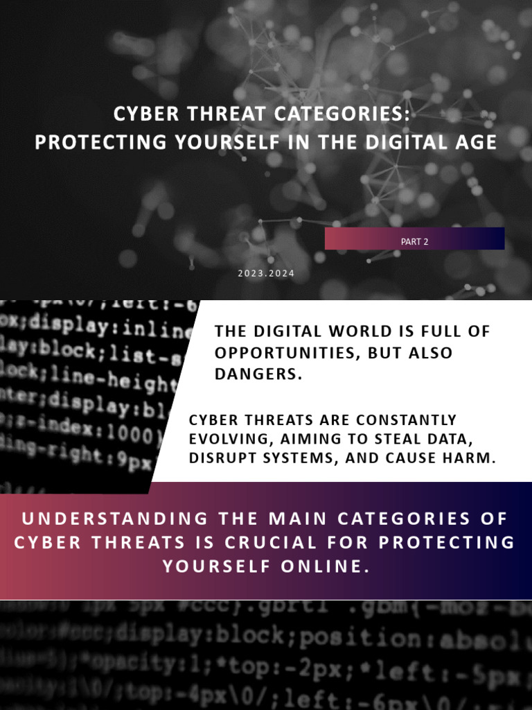 Cyber Threat Categories | PDF | Malware | Ransomware