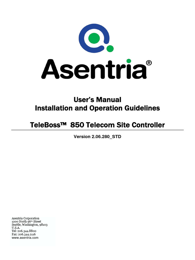TeleBoss_850_UserManual | PDF | Computer Network | File Transfer Protocol