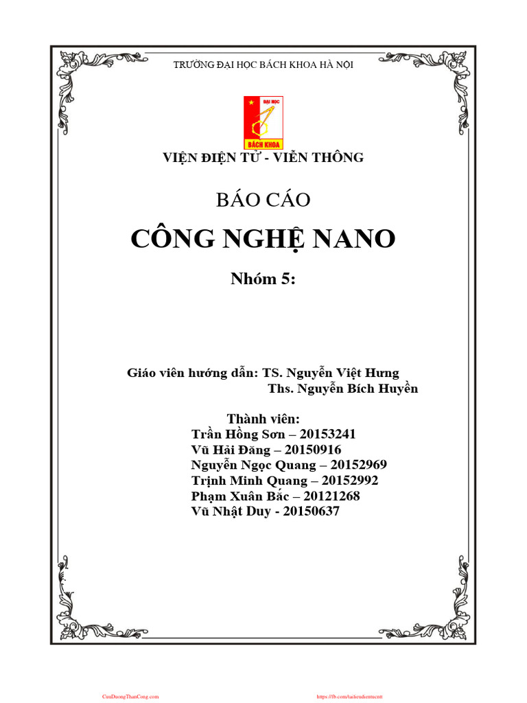 Cong-Nghe-Nano Nhom5 - (Cuuduongthancong - Com) | PDF
