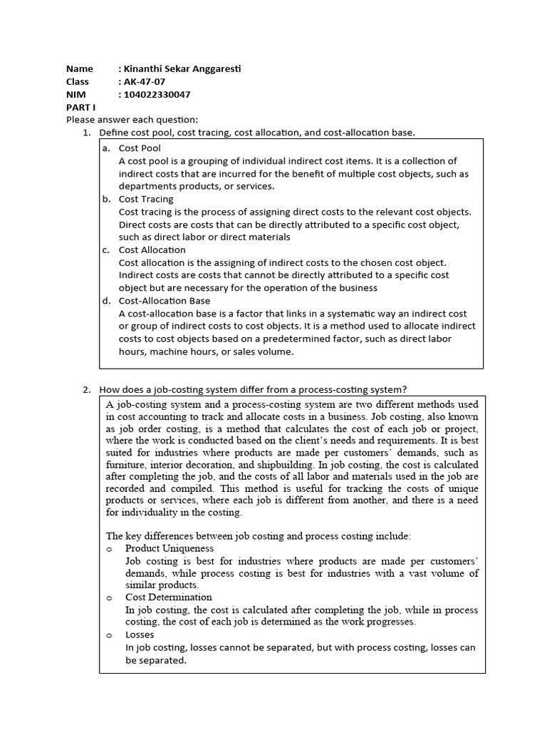 Assignment Pertemuan 4-Kode Dosen | PDF | Cost Of Goods Sold | Business Economics