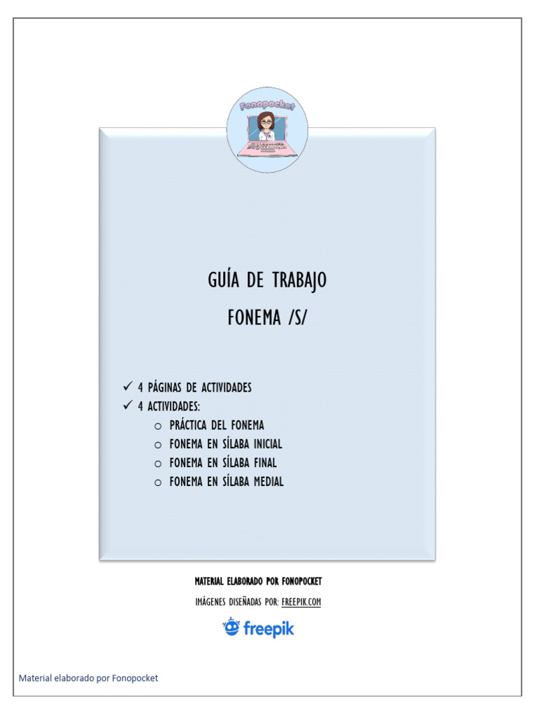 Guia Fonema S | PDF