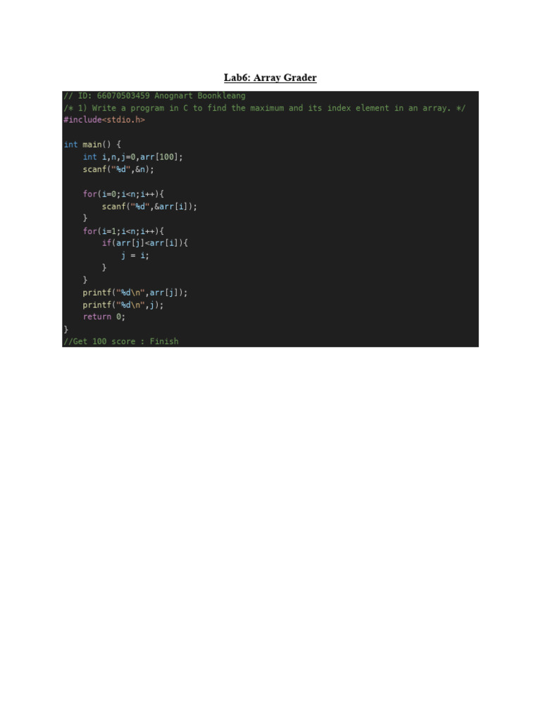 Lab 6 | PDF | Computer Science | Computer Libraries