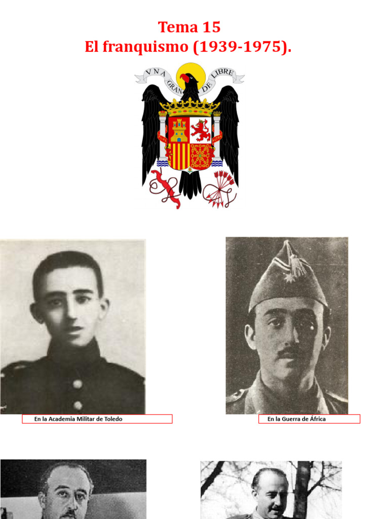 Bloque 11 - El Franquismo | PDF | Francisco franco | España franquista Bloque 11 - El Franquismo | PDF | Francisco franco | España franquista
