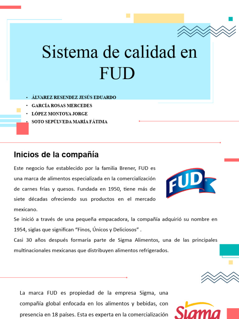 FUD Calidad | PDF | Alimentos | jamón