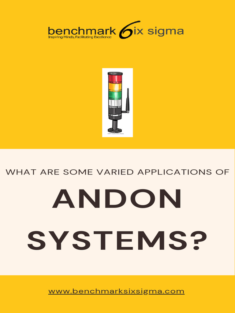 Andon | PDF | Lean Manufacturing | Production And Manufacturing