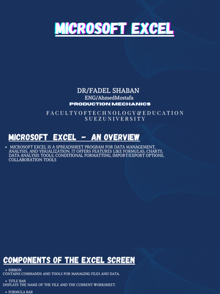 Microsoft Excel | PDF