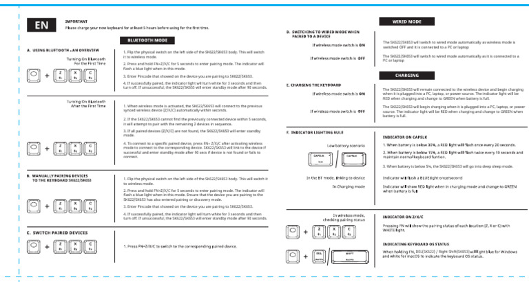 SK600 Series Bluetooth Setup | PDF | Laptop | Electrical Engineering