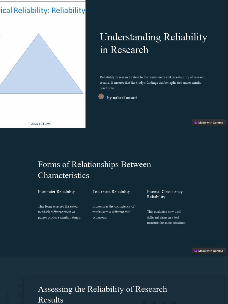 Understanding Reliability in Research | PDF | Validity (Statistics ...