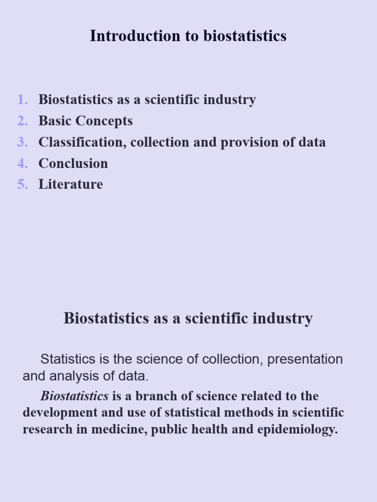 Introduction To Biostatistics | PDF | Statistics | Biostatistics Introduction To Biostatistics | PDF | Statistics | Biostatistics