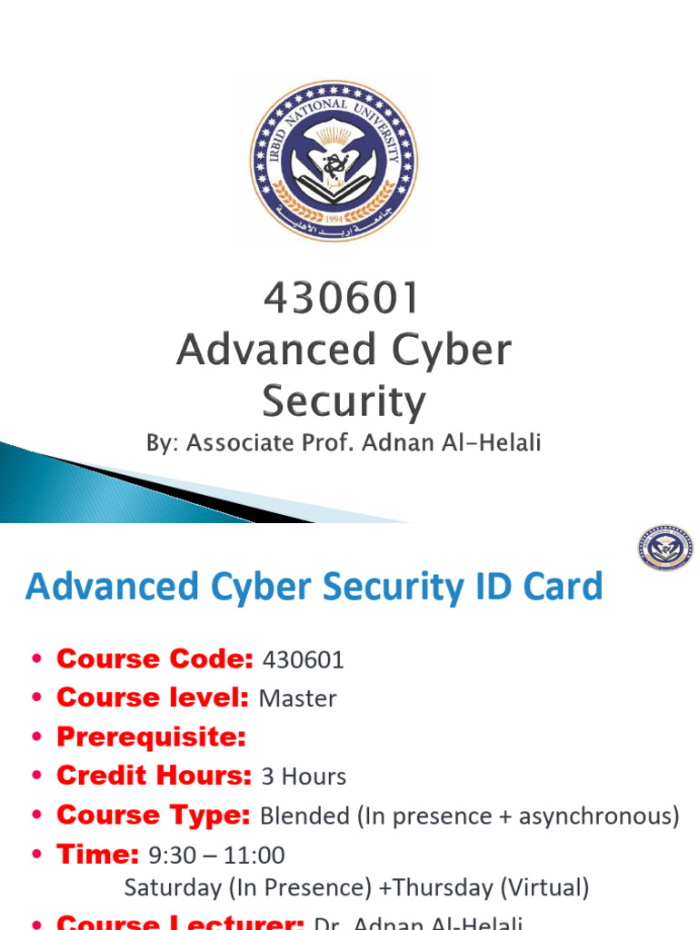 Introduction To Cyber Security | PDF