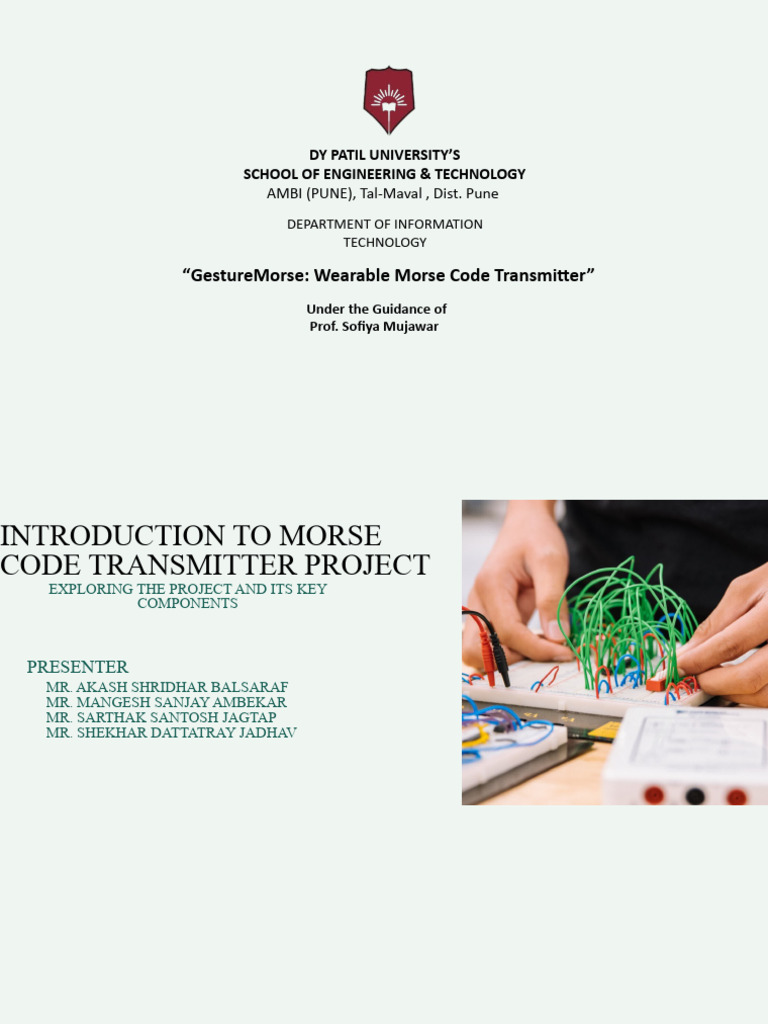 Mini Project | PDF | Transmitter | Communication