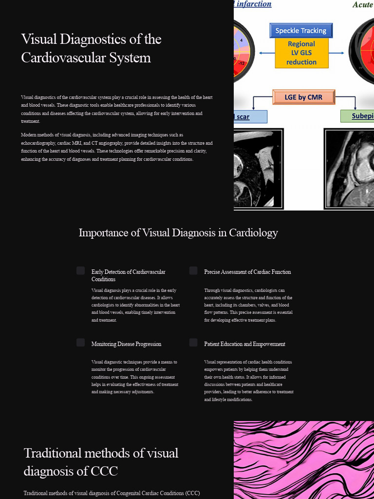 visuals | PDF | Cardiology | Medical Imaging