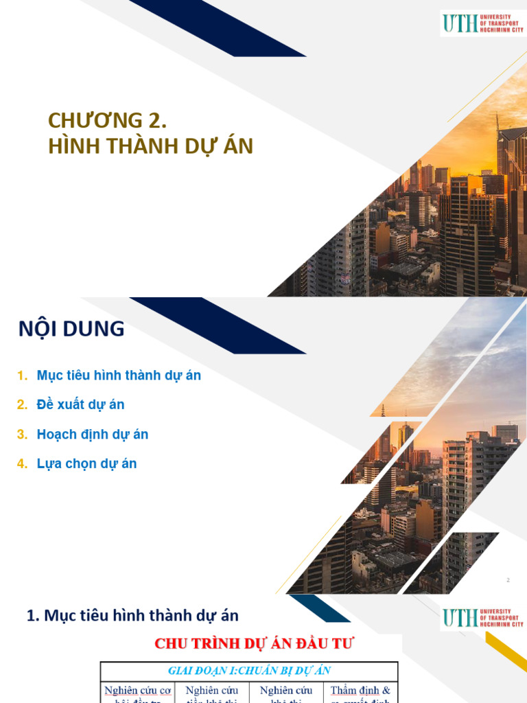 Chương 2 Hình Thành D Án | PDF