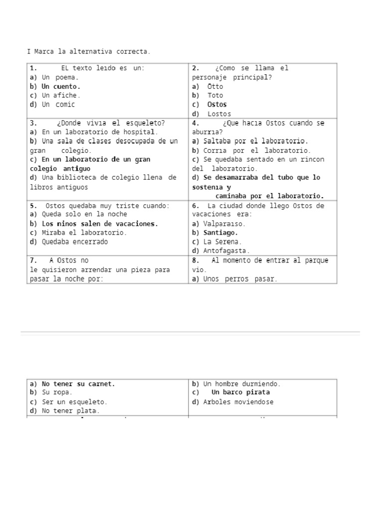 Prueba Con Respuetas | PDF