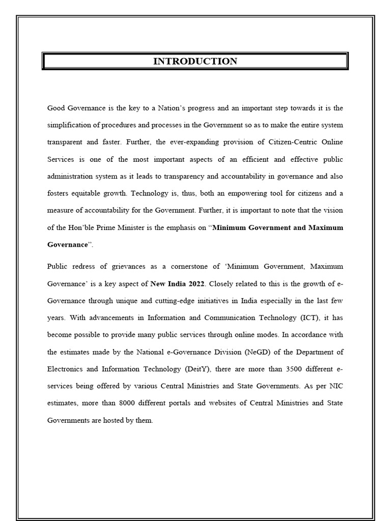 E Grievance Redressal | PDF | Governance | Computing