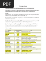 Composting Guide | PDF | Compost | Trees