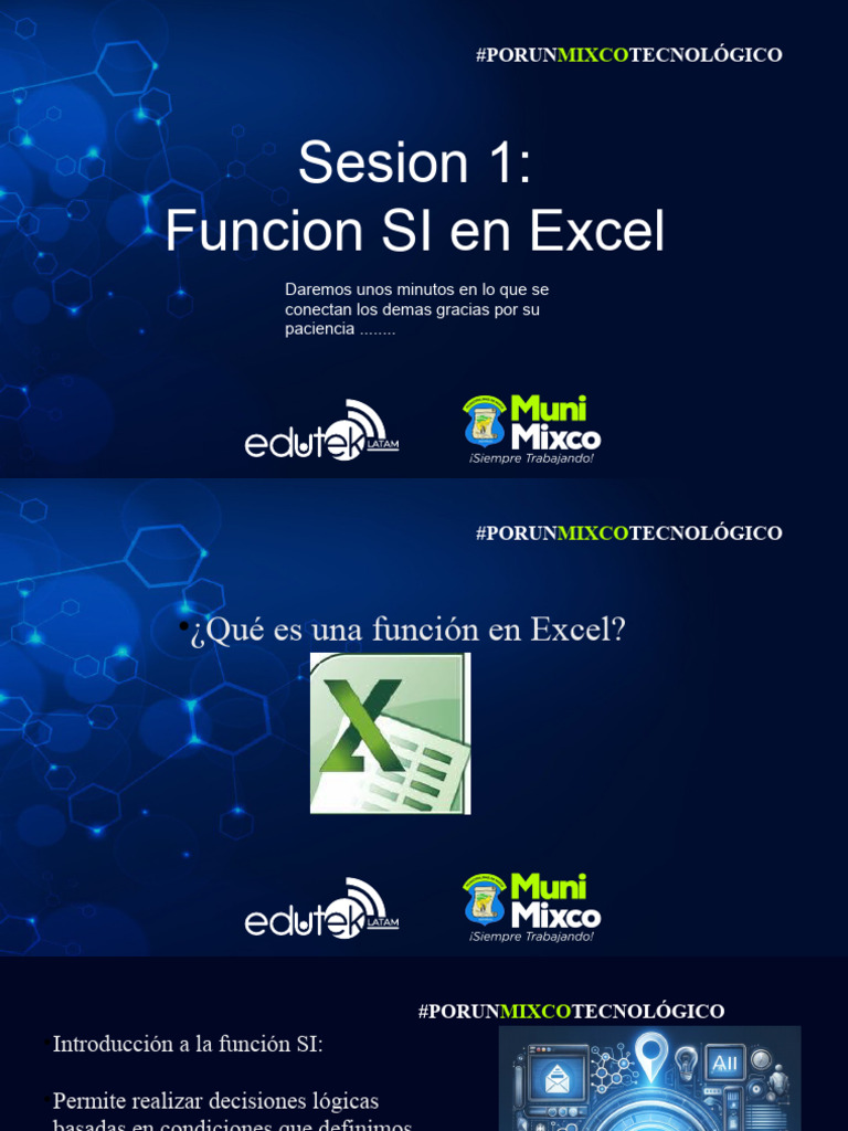 Presentacion Excel Intermedio Sesion | PDF