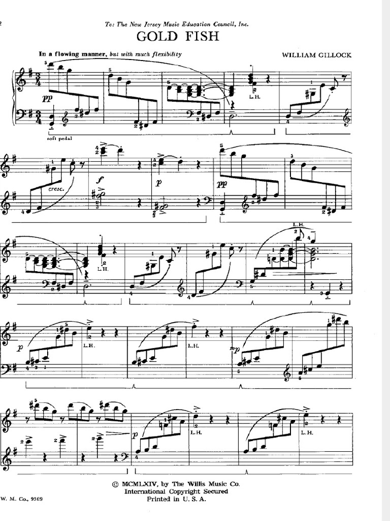 Dokumen - Tips - Gillock Gold Fish | PDF