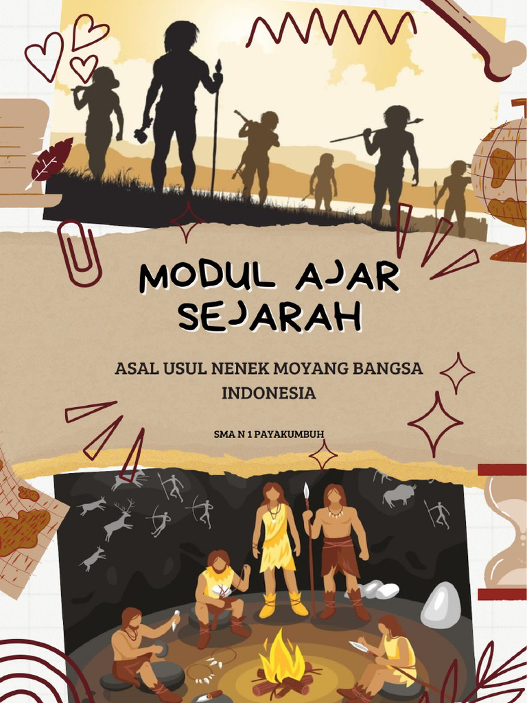 Modul Ajar Fase e Manusia Purba | PDF