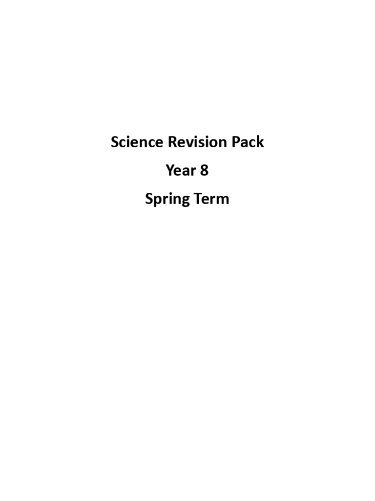 Answered Revision Pack | PDF | Teaching Methods & Materials