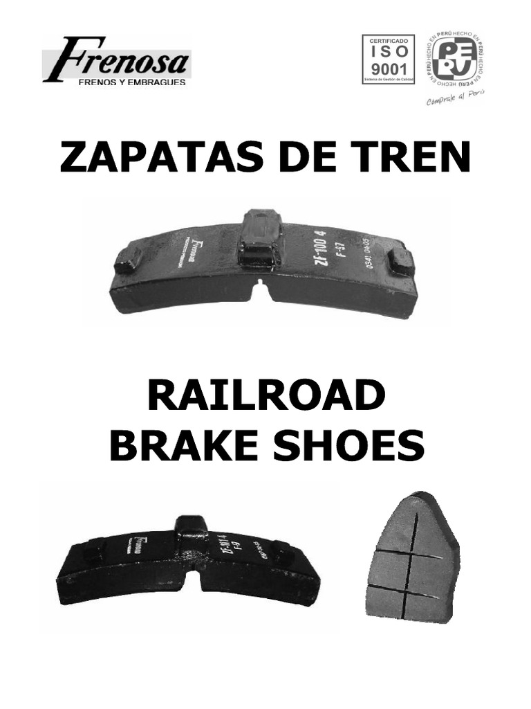 Railroad Brake Shoes | PDF