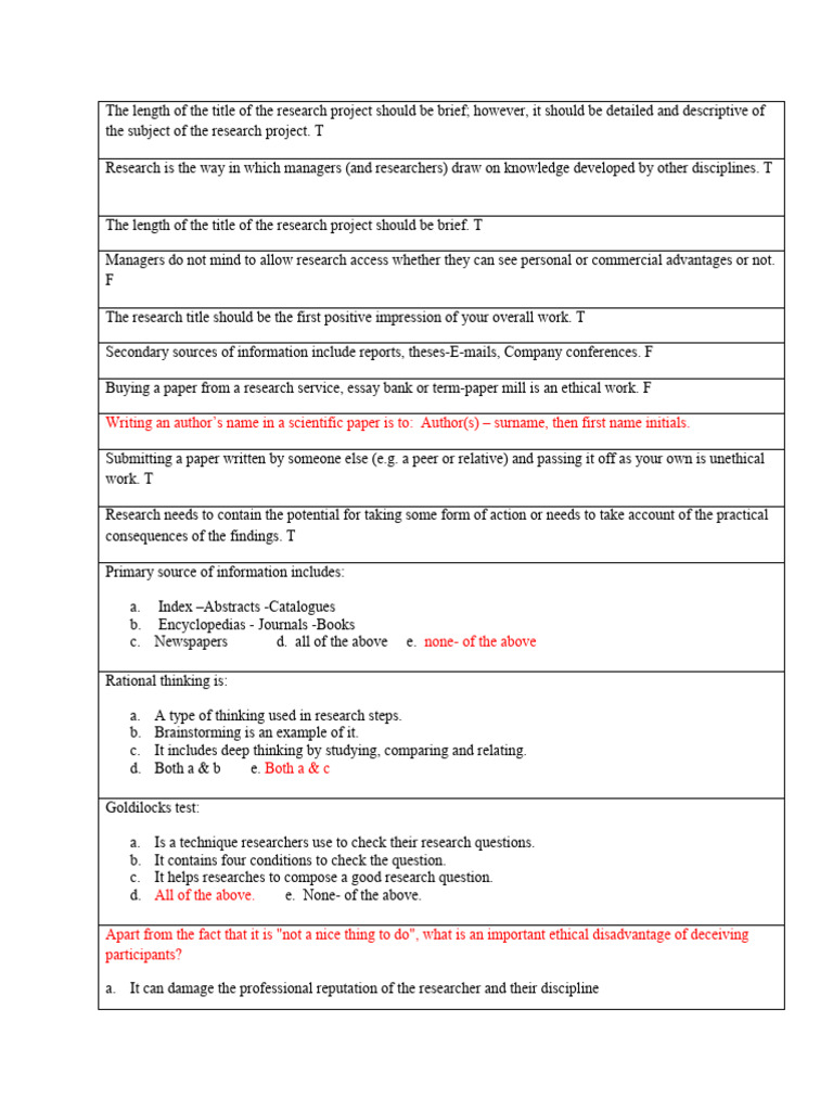 Exam Sample, 999 | PDF | Theory | Thought