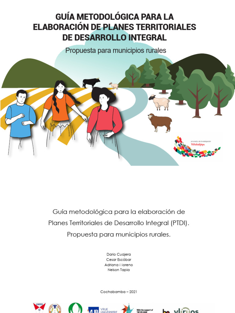 Guia para La Elaboracion de PTDI en Municipios Rurales | PDF ...