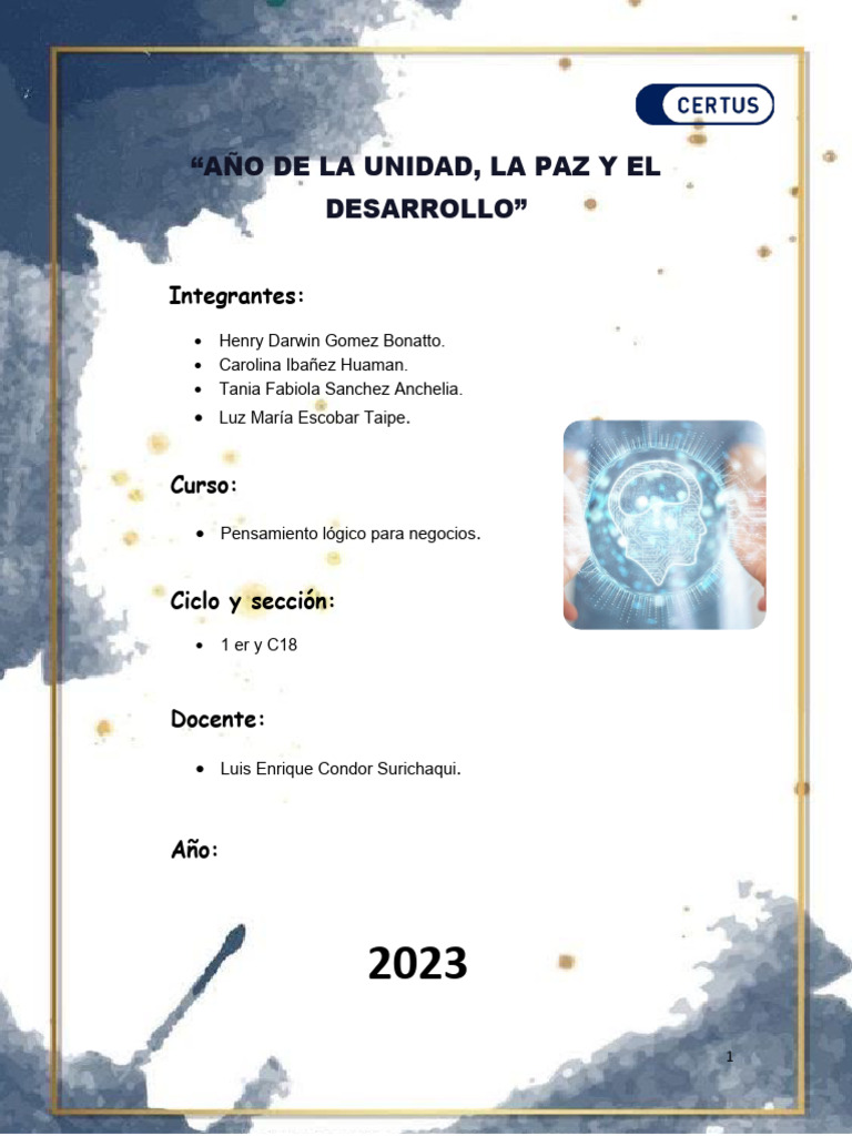 Caso 1 - Somos Emprendedores Grupo-1 | PDF | Crecimiento personal y profesional