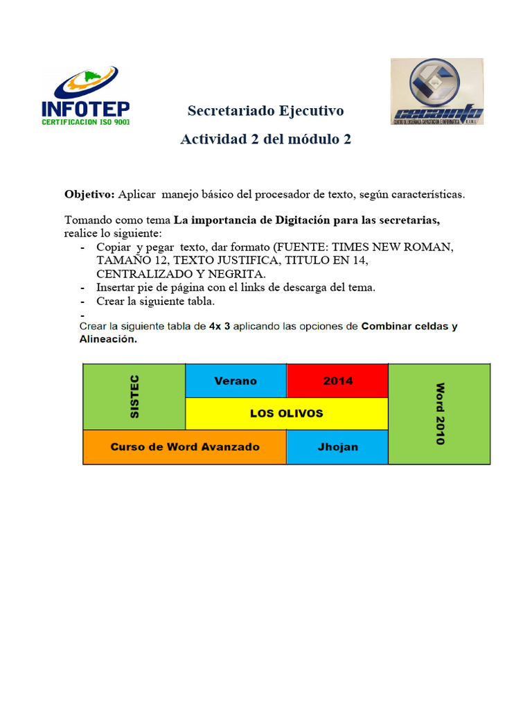 Actividad 2 Del Módulo 2 | PDF