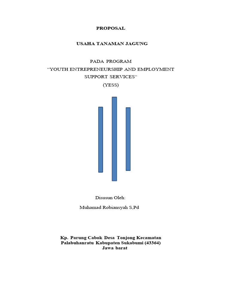 Proposal Usaha Budidaya Jagung dan Cabai | PDF | Bisnis | Memasak ...