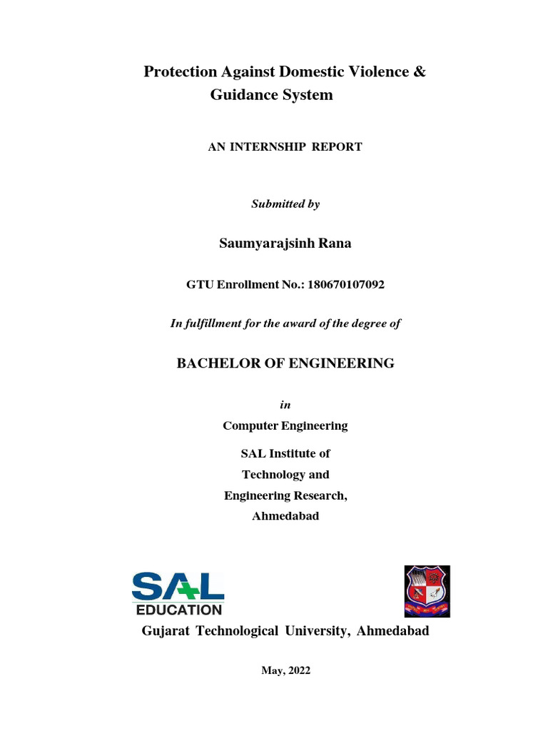 Internship Report | PDF | Software Development Process | Web Development