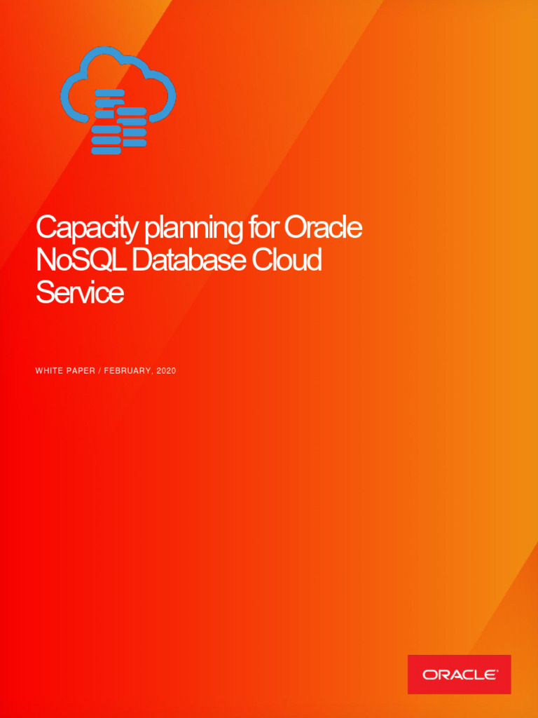 Capacity Planning 5032032 | Download Free PDF | Database Index | No Sql