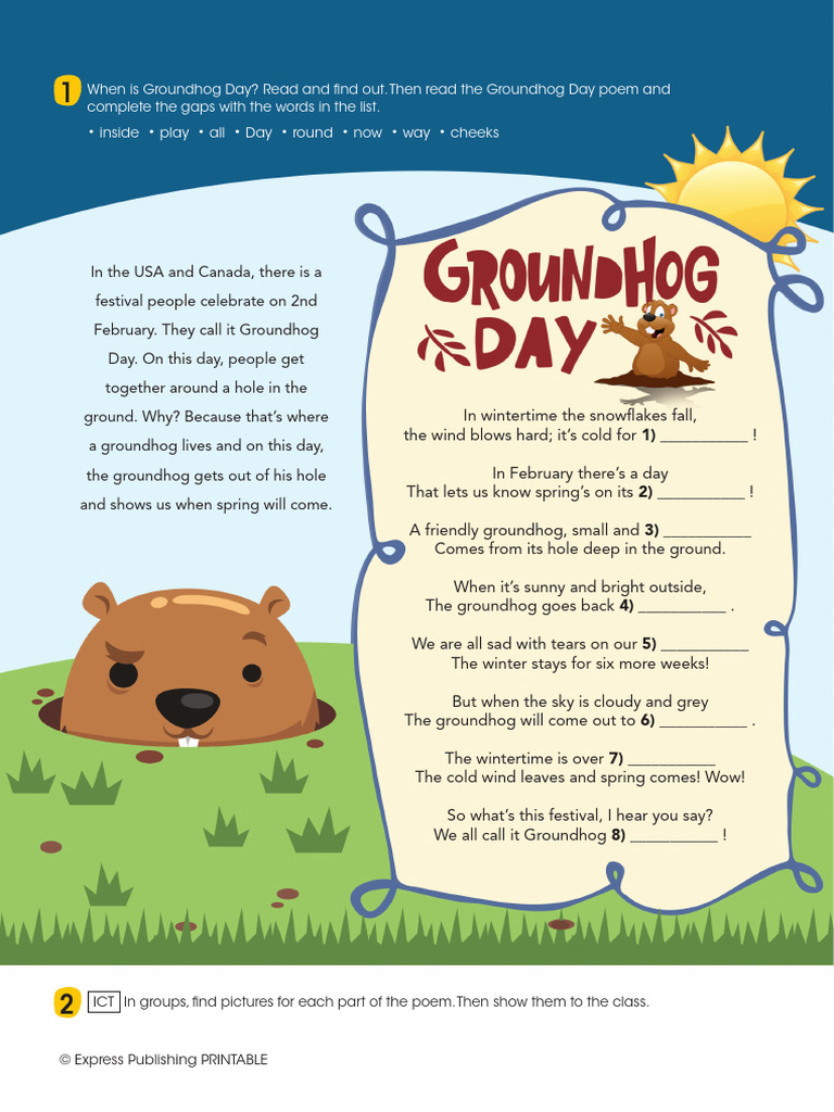 Groundhog Day Secondary | PDF