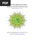 Kalender Islam Tahun 2027 M - Penanggalan Hijriyah Global | PDF