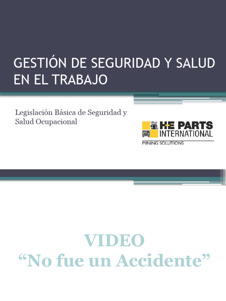 Gestión de SSO | PDF | Seguridad y salud ocupacional