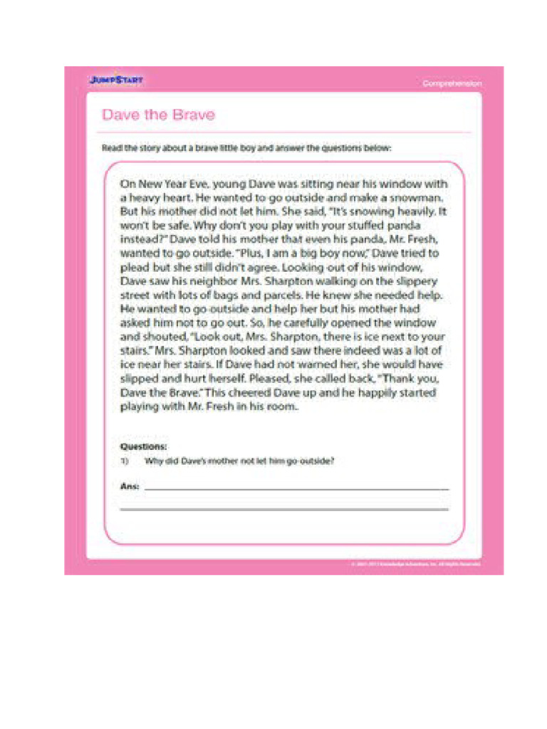 Dave The Brave | PDF