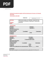 Ficha de Datos Complementarios - CDR | PDF