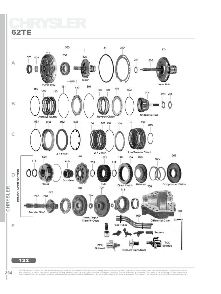 62TE | PDF | Clutch | Manual Transmission