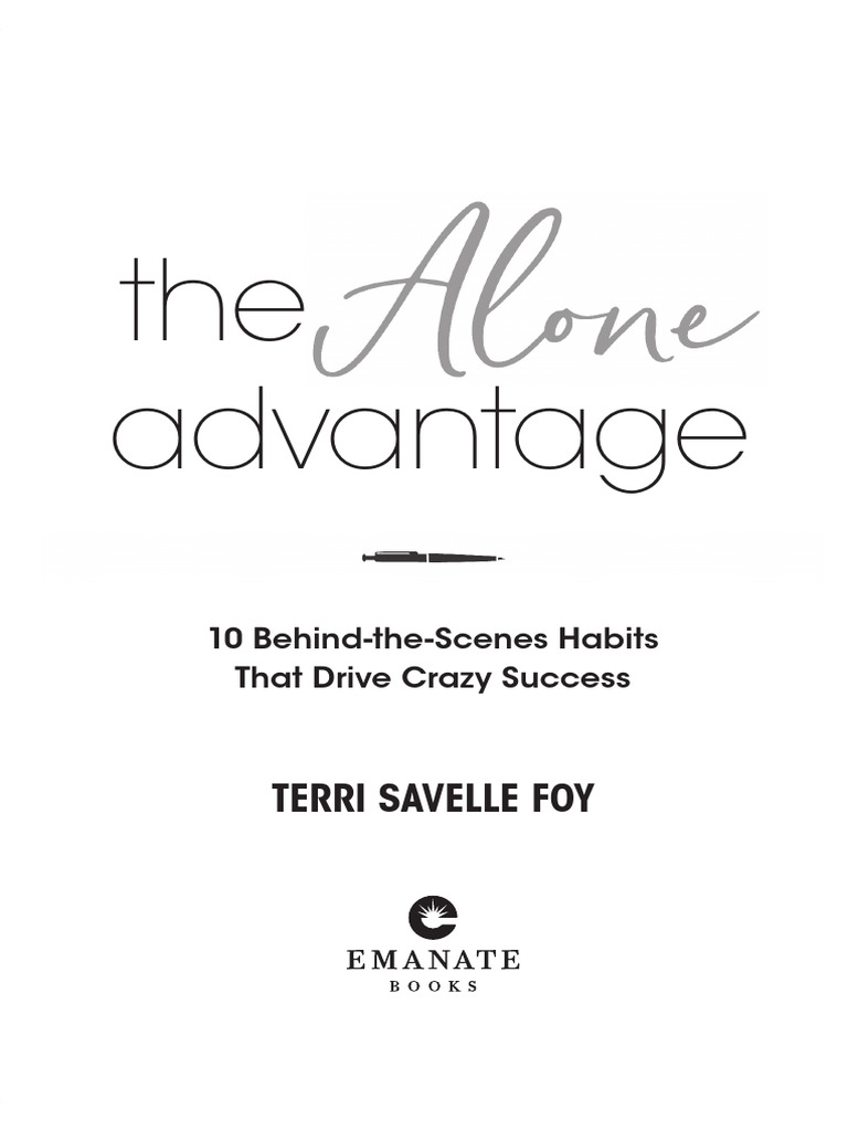 The Alone Advantage Chapter 30 1 | PDF | English Standard Version ...