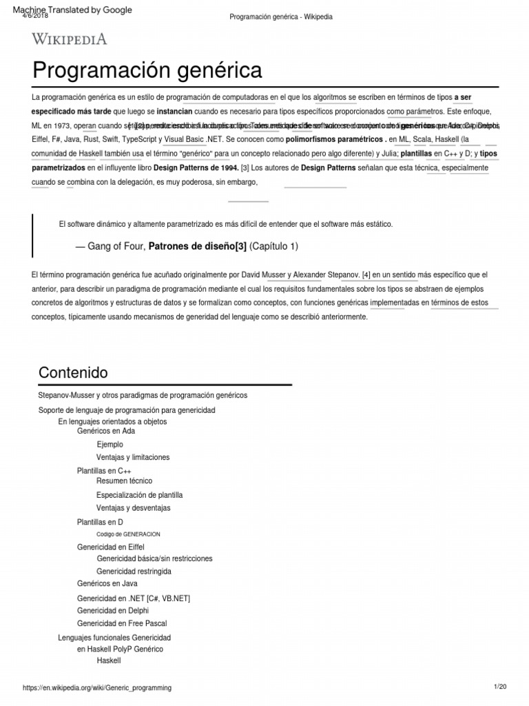 Poo Traducido | PDF | C ++ | Lenguaje de programación