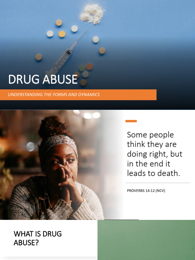 DRUG ABUSE | PDF | Substance Abuse | Drugs