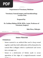 Suture Chart Ethicon | PDF | Surgical Suture | Chemical Substances