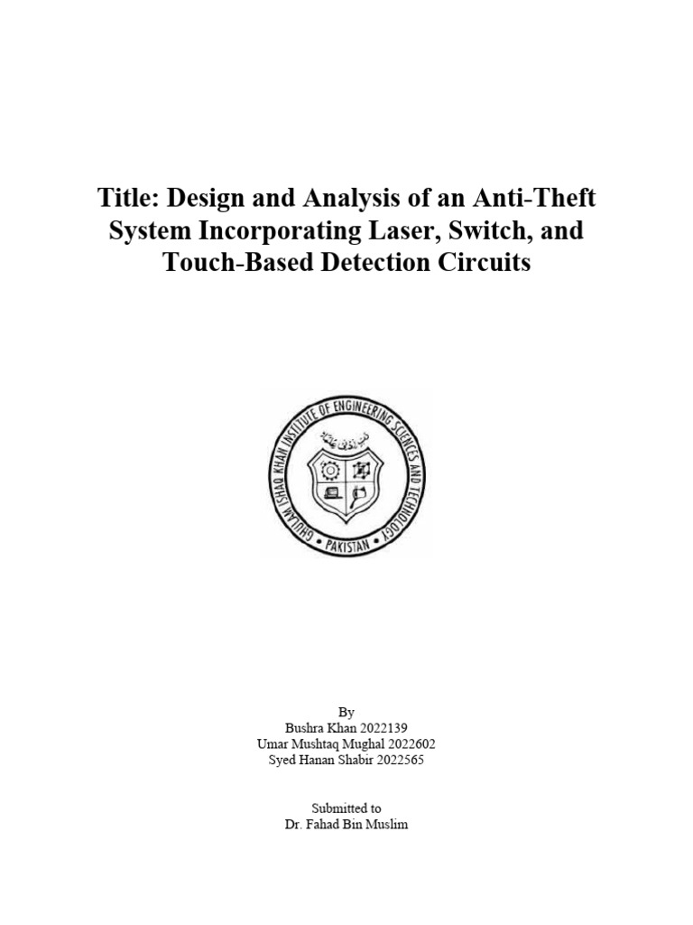 Circuit Analysis Project Report | PDF | Operational Amplifier ...