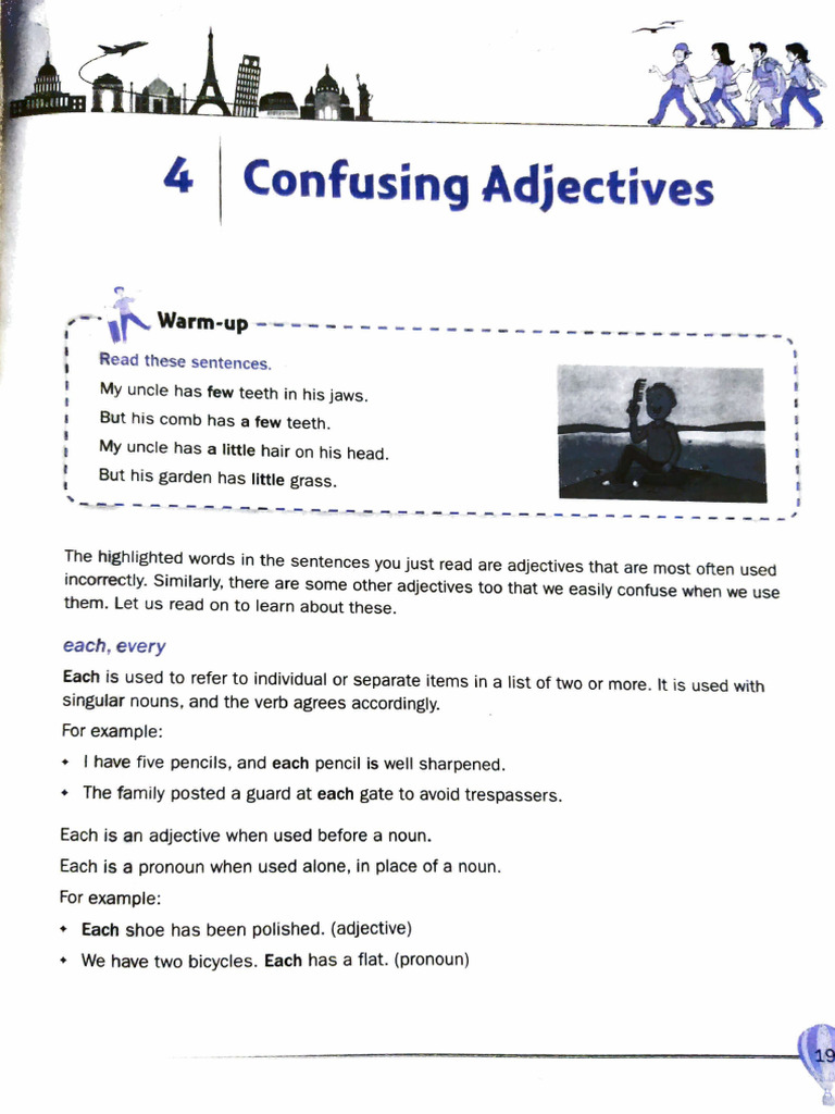 7 Gram. Ls.4 Confusing Adjectives | PDF | Adjective | Noun
