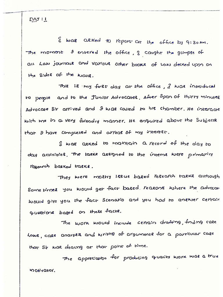 Internship Record | PDF