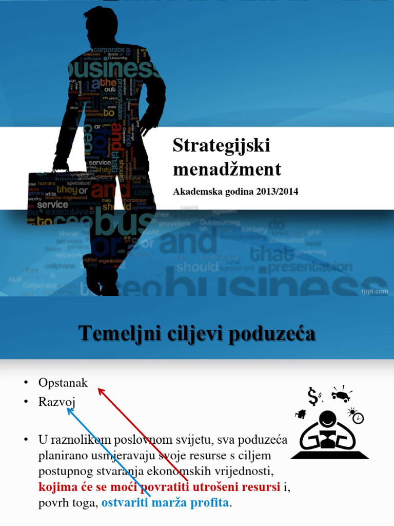 Effectus Strategijski Menadzment Predavanje 2 2013 | PDF
