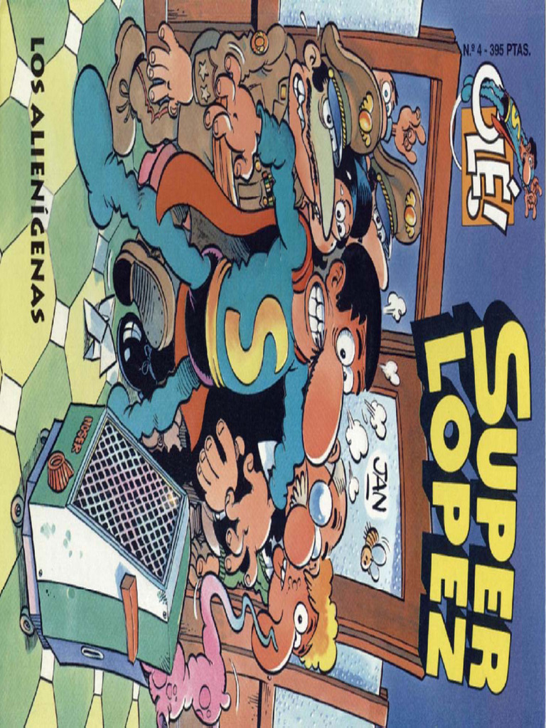 Superlopez Num 04 - Los Alienigenas | PDF