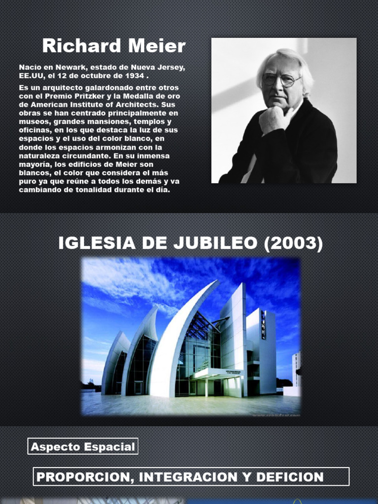 RICHAR MEIER | PDF | Hormigón | Color